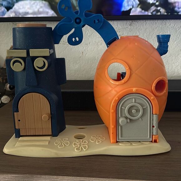 Mattel | Toys | Sponge Bob And Squidward House 23 Mattel | Poshmark